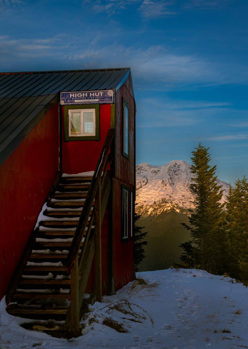 Mount Tahoma's High Hut - Visit Rainier